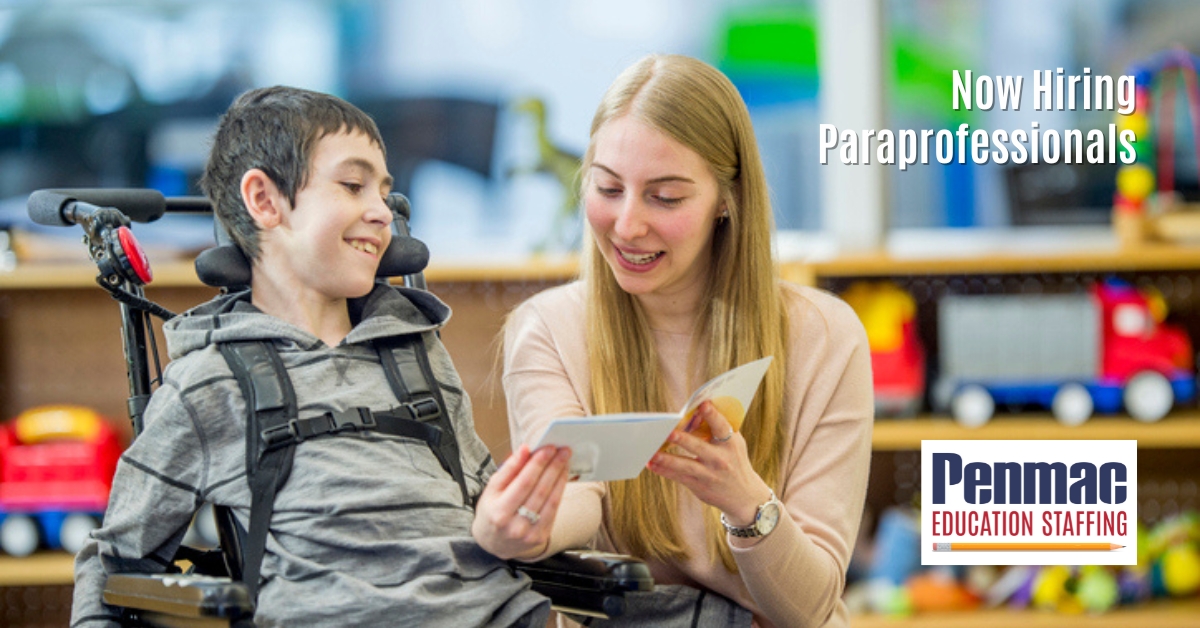 Now Hiring Paraprofessionals - NKC Schools - Penmac Education